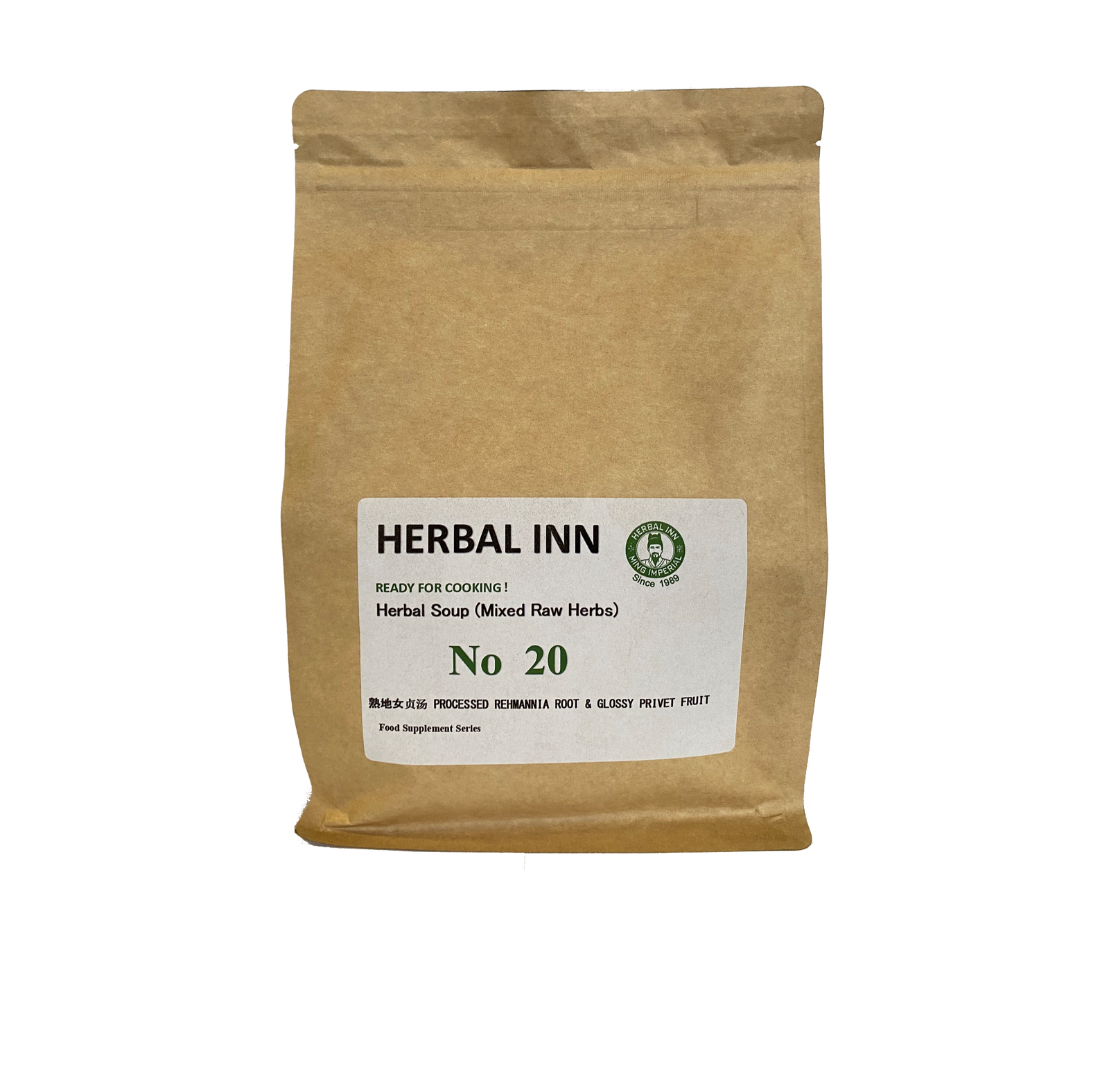 Herbal Inn - Soup Mix 20 - Radix Rehmanniae Preparata and Fructus Ligustri Lucidi Combination